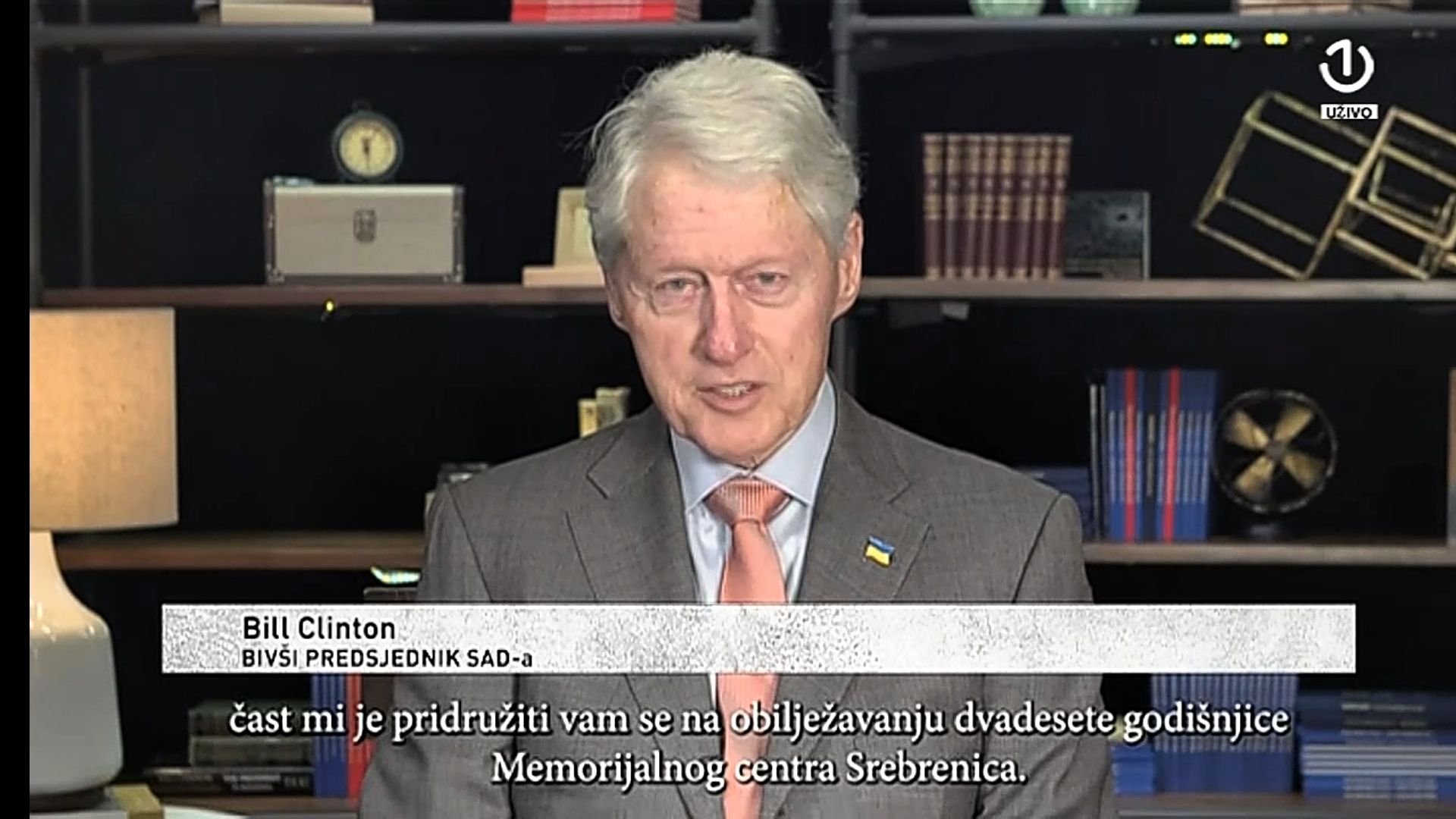 Bil Klinton: Srebrenica je mjesto sjećanja i promišljanja, trajnog odavanja počasti izgubljenim ...