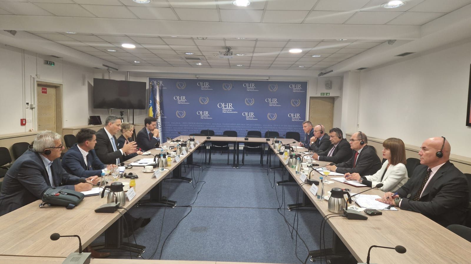 Bećirović sa Šmitom: BiH je jedini titular državne imovine - BH Reporter