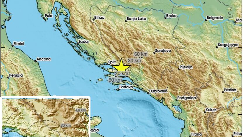Zemljotres 2,9 stepeni po Rihteru pogodio Hrvatsku - BH Reporter