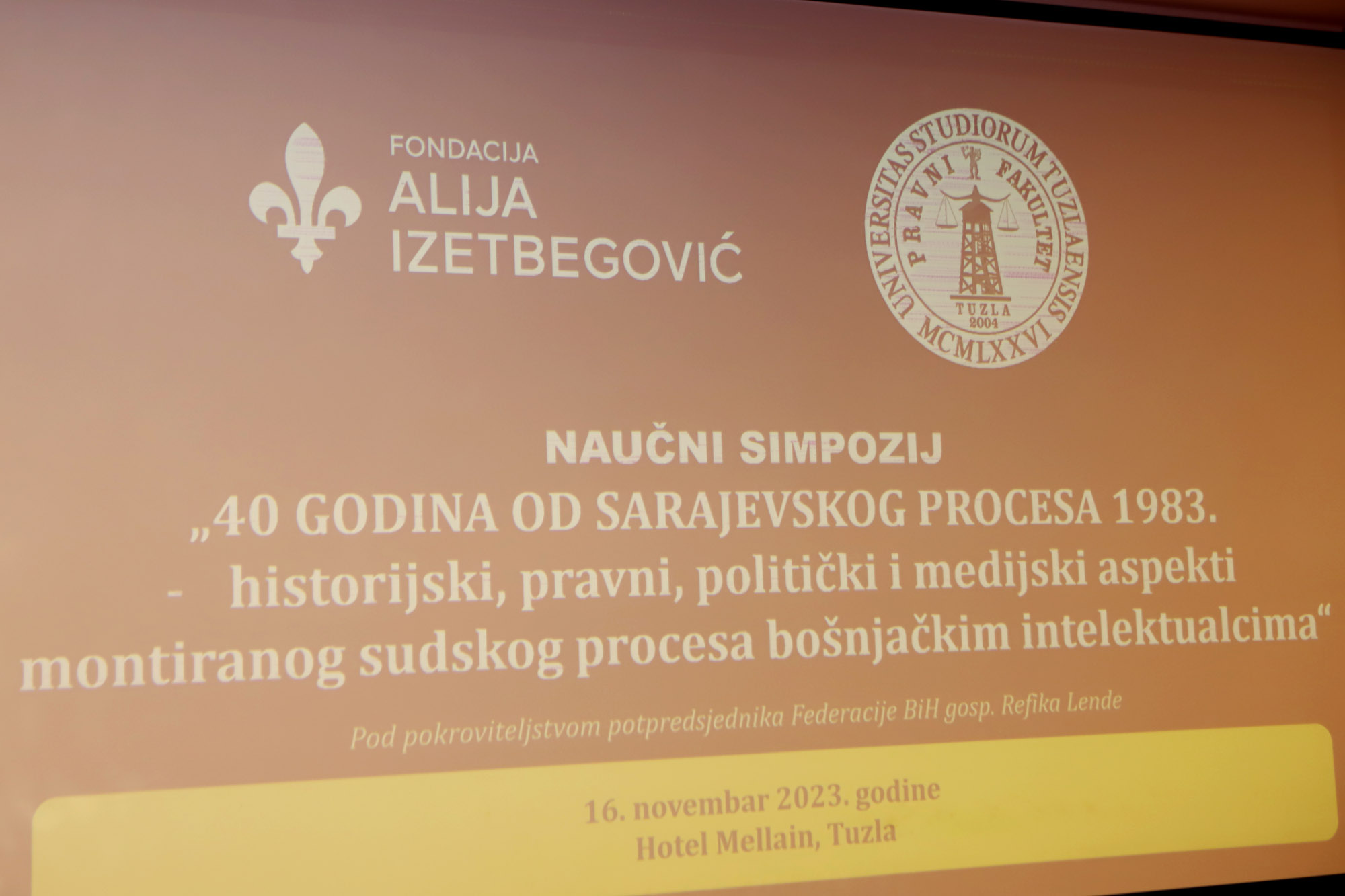 Tuzla: Održan naučni simpozij ‘40 godina od sarajevskog procesa 1983.’ - BH Reporter