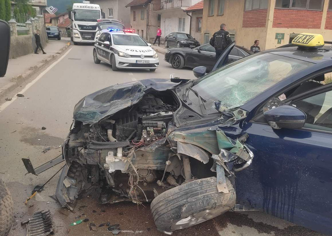 Goražde: U sudaru automobila i kamiona povrijeđene dvije osobe - BH Reporter